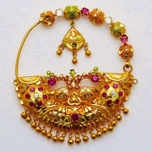 Garhwali Nath Designs, Pahadi Nath designs, Nathuli designs, Nathuli